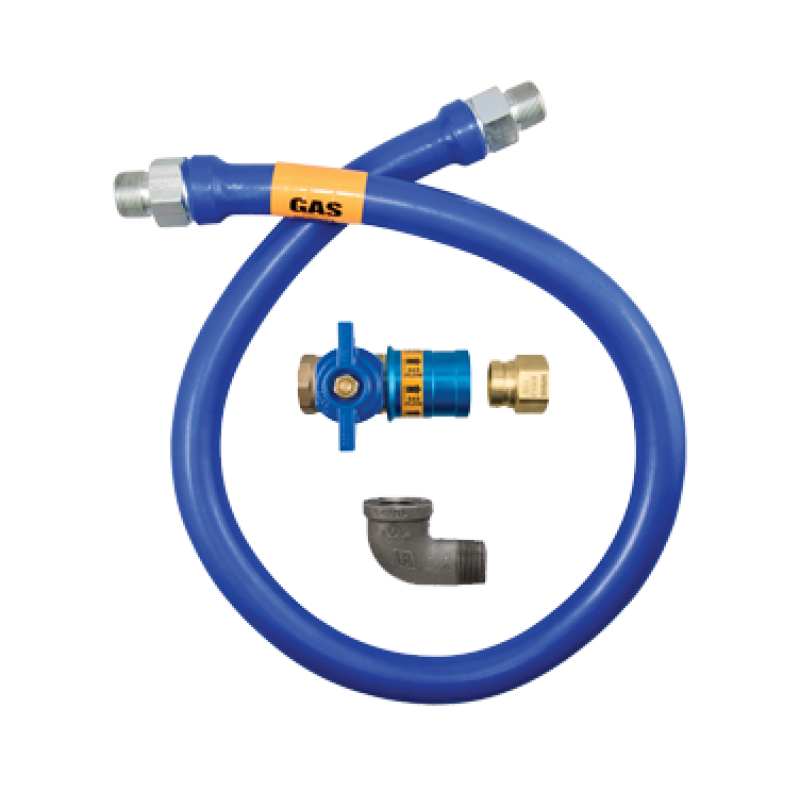 Dormont Blue Hose™ Moveable Gas Connector Hose Assembly